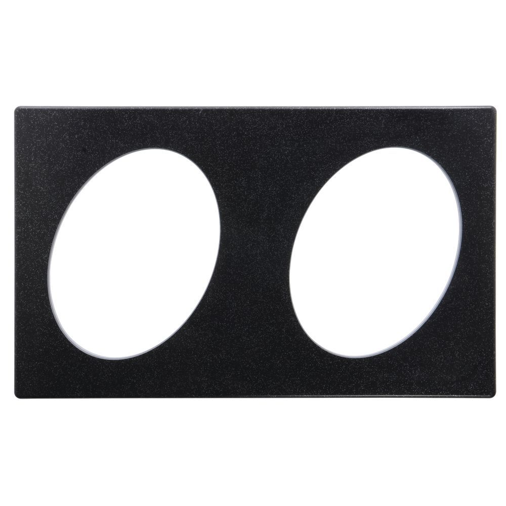 Vollrath Miramar® Full Size Black Plastic Template Fits 2 Small Oval ...