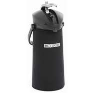 JavaSuits® 2.2 L Black Neoprene Airpot Cover With White Hot Water ...