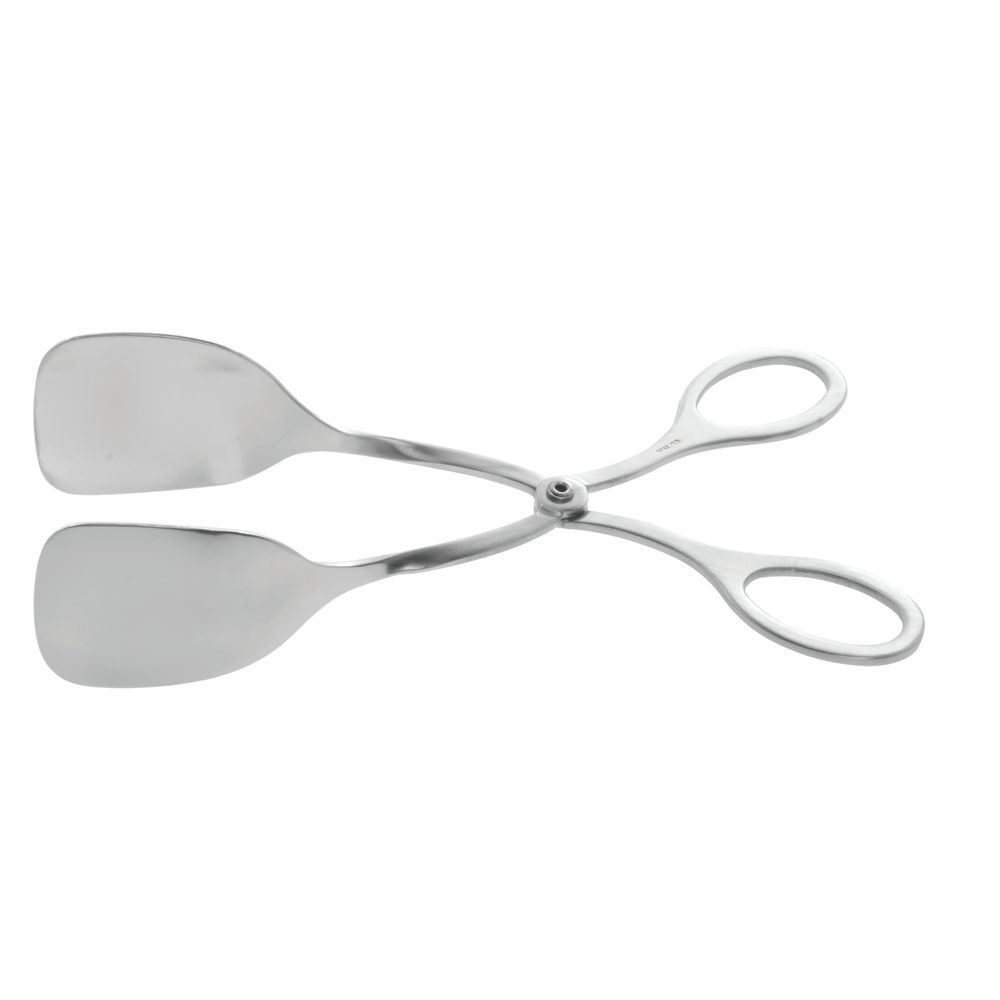 HUBERT® Oval Stainless Steel Pastry Tong - 9 1/2"L
