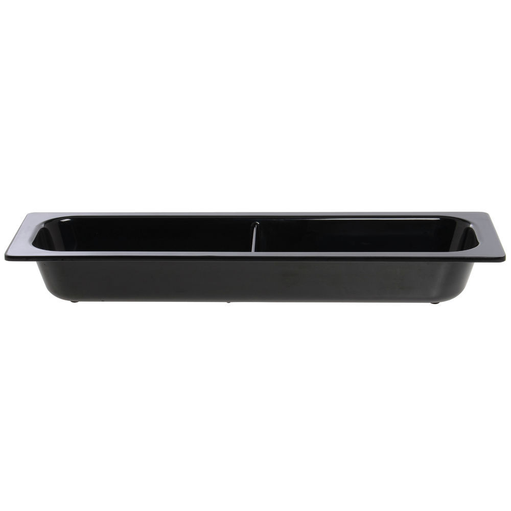 Bugambilia Divided 1 2 Size Long White Cast Aluminum Pan 20 1 2 L X 6
