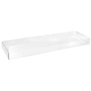 Expressly Hubert® Clear Acrylic Display Tray - 24"L x 8"W x 2"H
