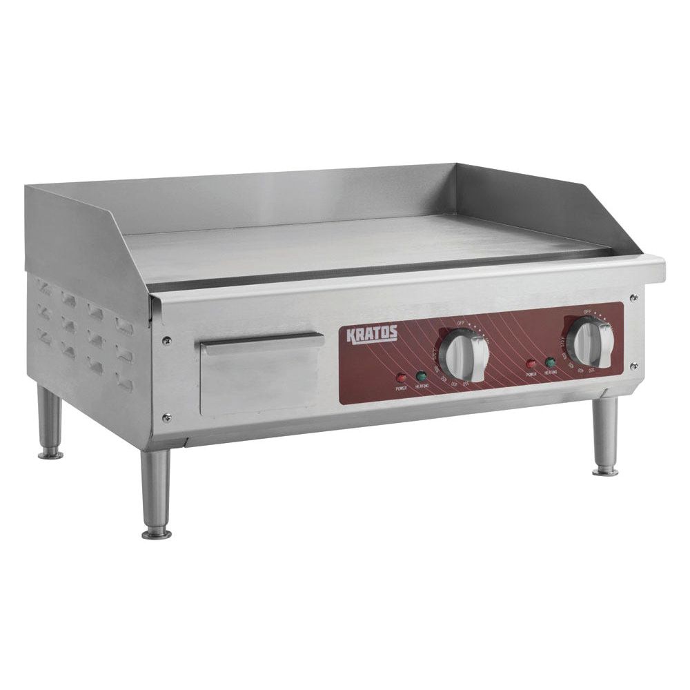 Kratos 29M-006 Electric Countertop Griddle - 24"W x 19-3/4"D x 15"H