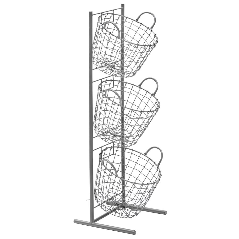 Three Tier Display Rack, 35 1/4"H