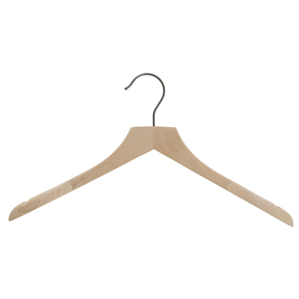 Flared Shoulder Jacket Hanger, Ash
