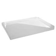 Expressly Hubert® Clear Acrylic Display Tray - 24"L x 18"W x 2"H