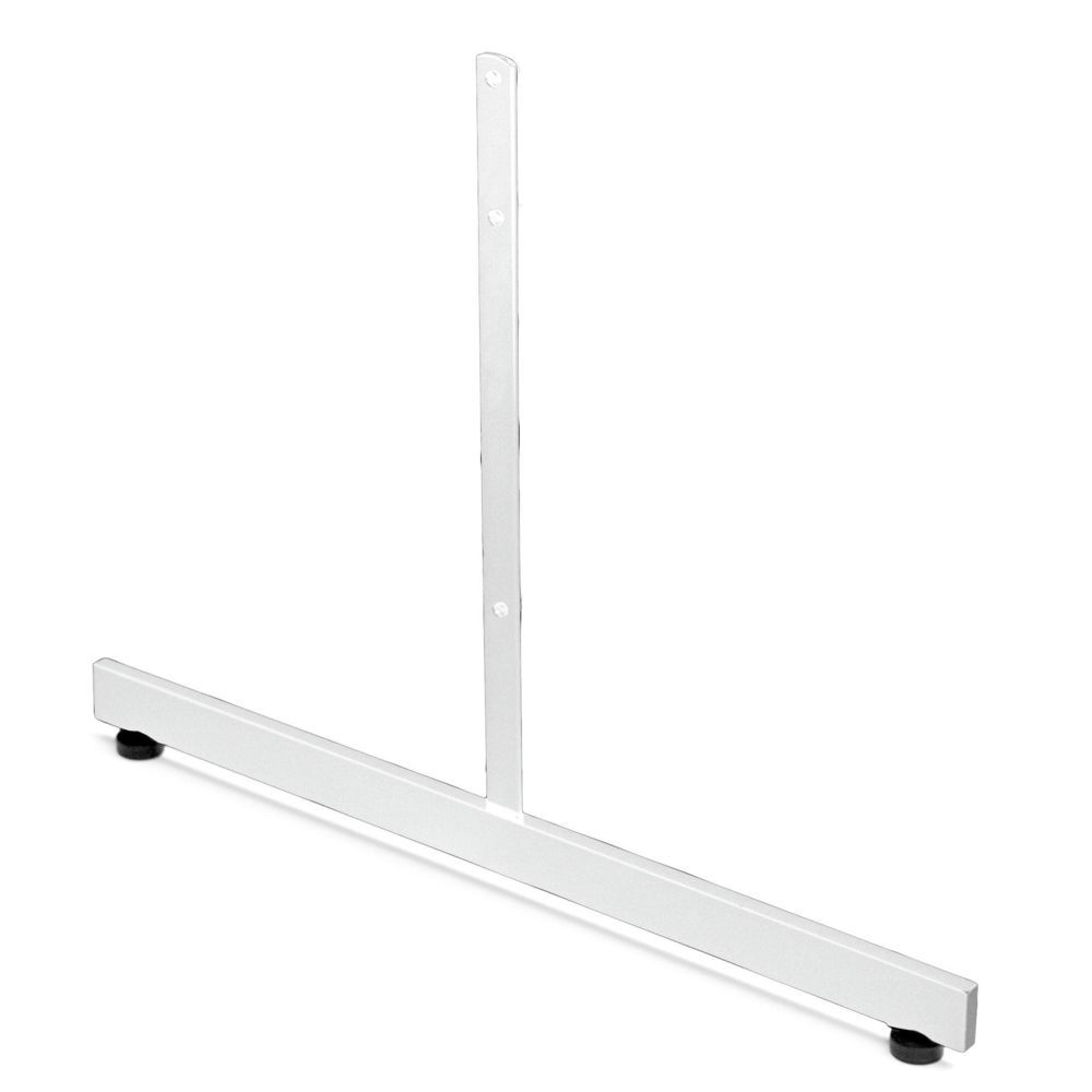 Grid Wall Base Leg, White, 24"