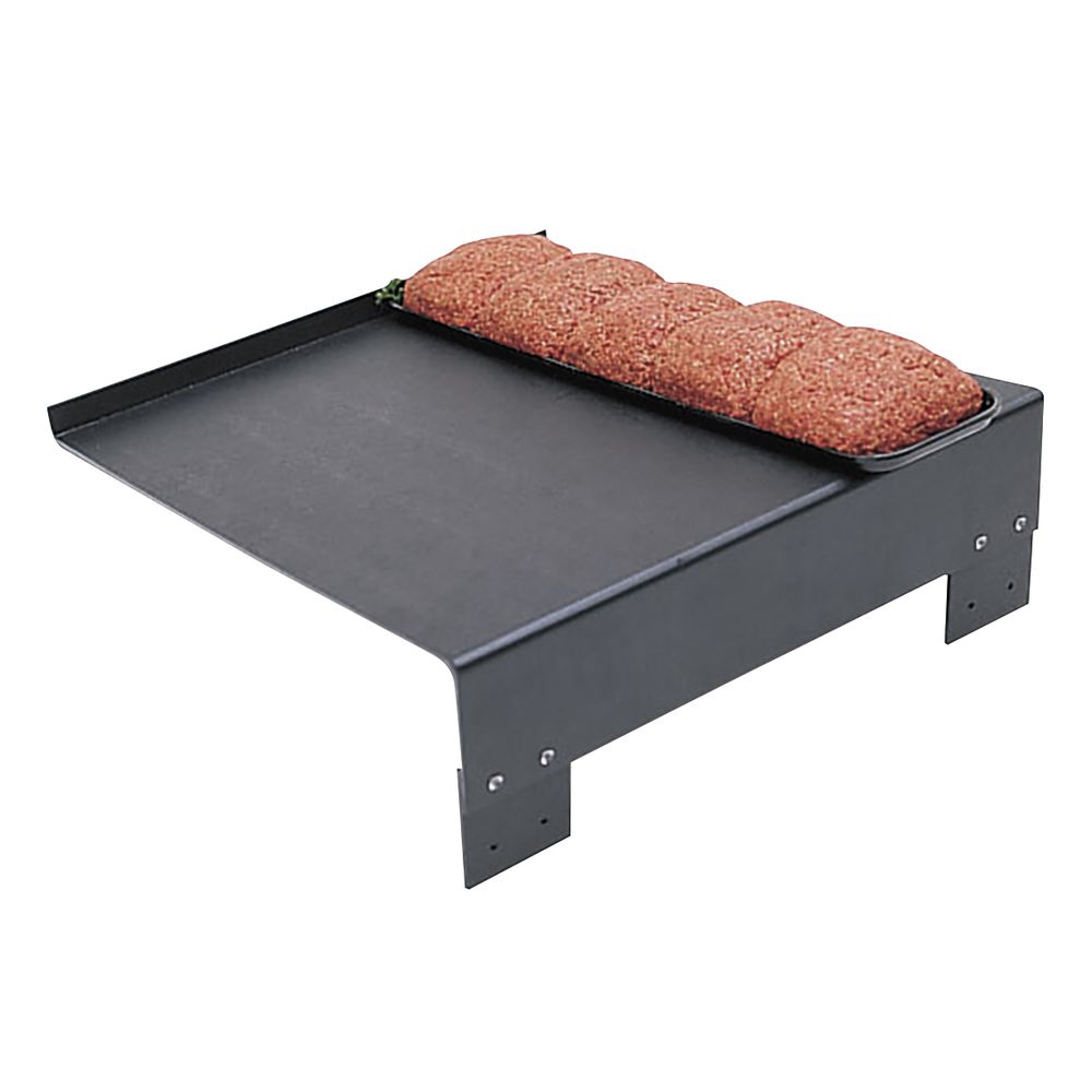 Expressly Hubert® Black ABS Adjustable Slant Riser - 24"L x 29"W x 8 3/4"H