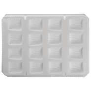 Culinary Puree White Polypropylene Corn Puree Mold - 17"L x 11"W