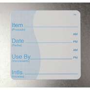 DayMark ToughMark™ White Repositionable Labels "Used By" - 2"L x 2"H