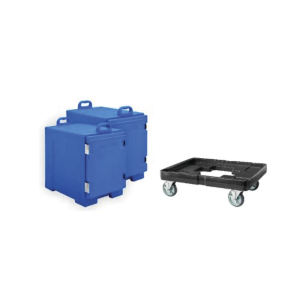 CenPro 29A-159 10-Pan Blue Food Pan Carrier, With Dolly and Strap - 16 ...