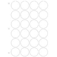 FIFO Plain White Bottle Labels