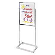 Chrome Sign Holder
