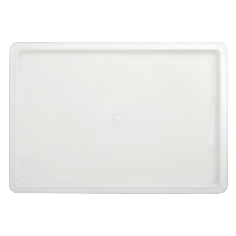 Kratos Plastic Food Box Lid For 8, 12, And 16 Gal Box, Translucent ...