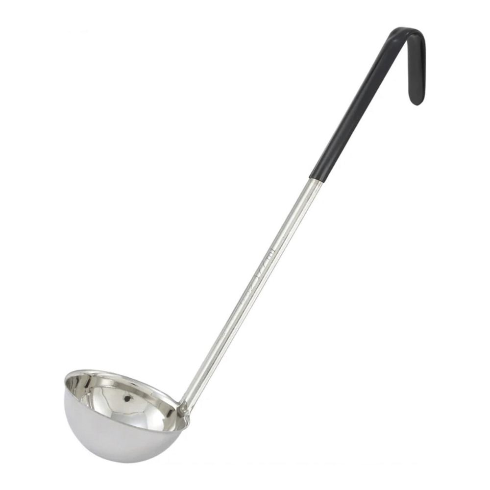 Value Series 6 Oz. Color-Coded Ladle with Black Handle