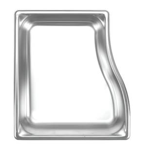 Vollrath Super Pan® 1/2 Size Short Wild Pan Stainless Steel Adaptor Bar