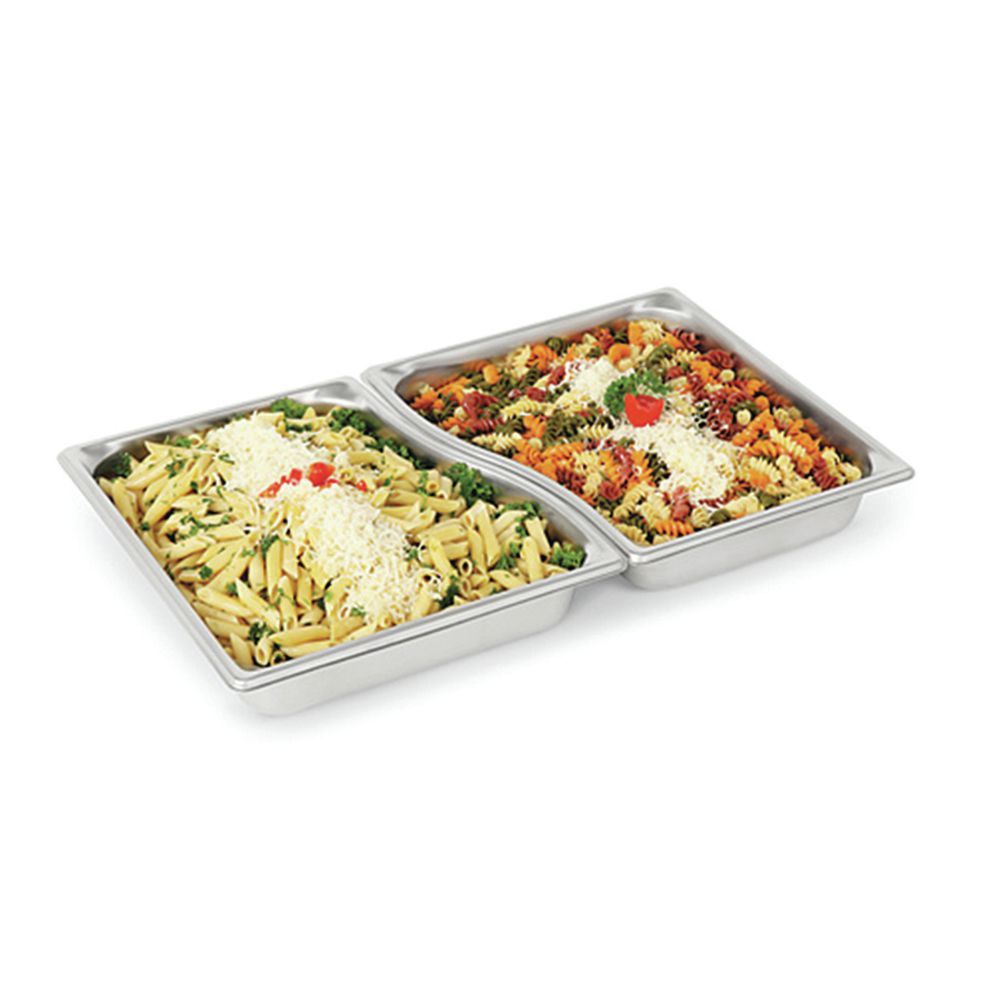 Vollrath Super Pan® 1/2 Short Size Wild Stainless Steel Super Shapes ...