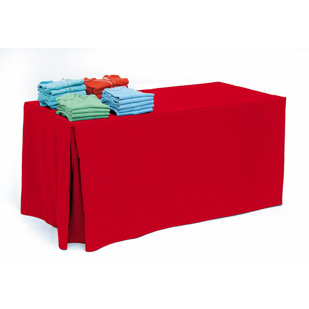 Holiday Red Table Cloth For 6ft Tables Holiday Red Table Cloth For 6ft Tables