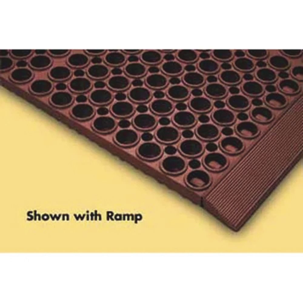 Cactus Mat Red Grease-Proof Rubber Mat - 39"L x 58 1/2"W x 7/8"H