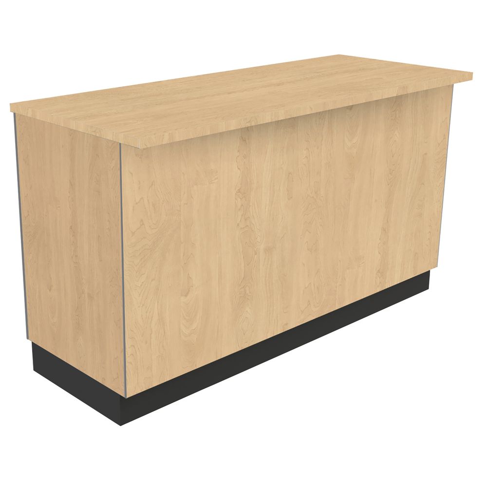 ADA Compliant Maple Wrap Counter, 60"W x 24"D