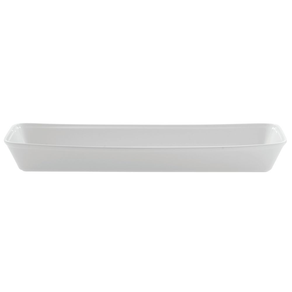 Churchill 3 Liter Narrow Rectangular White Porcelain Pan - 21"L x 6 1/2 ...