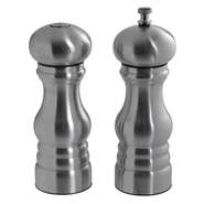 American Metalcraft Salt & Pepper Shaker Set, Stainless Steel - 2 1/3 ...