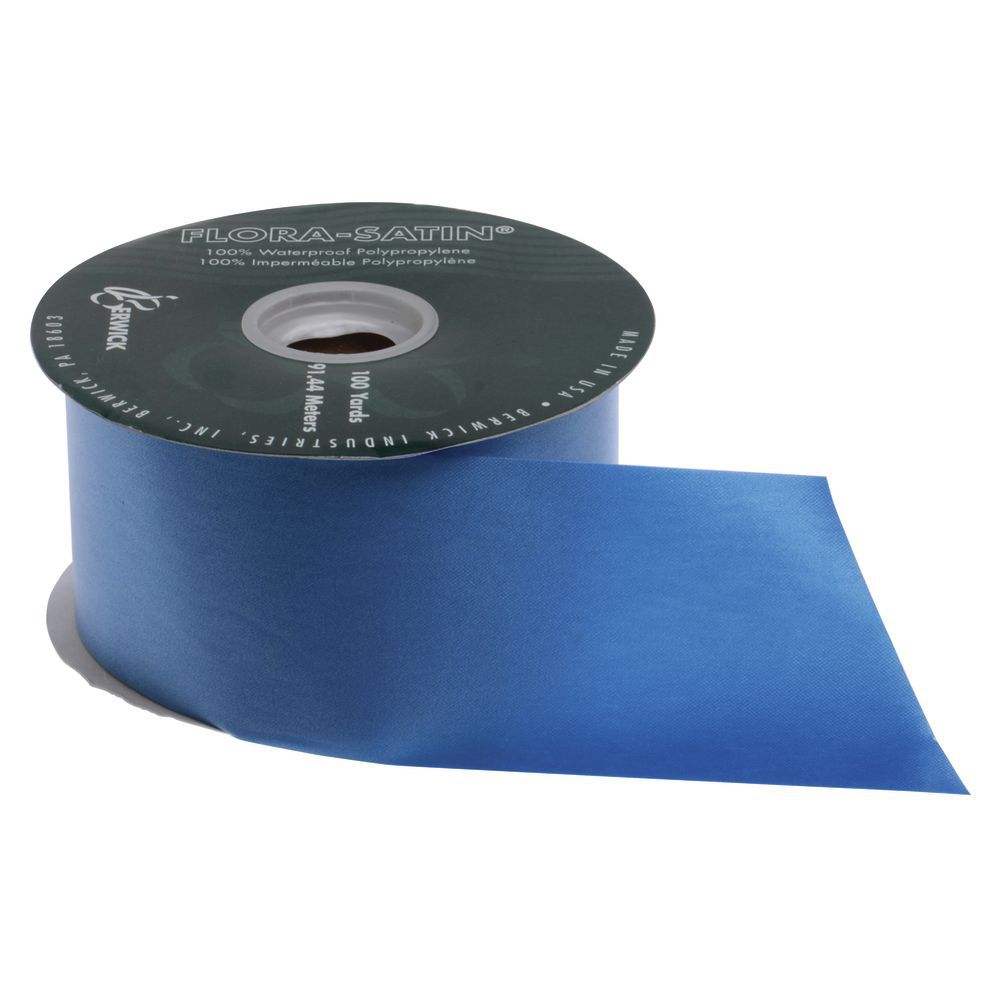 2 3/4"W Royal Blue Flora-Satin® Decorative Ribbon