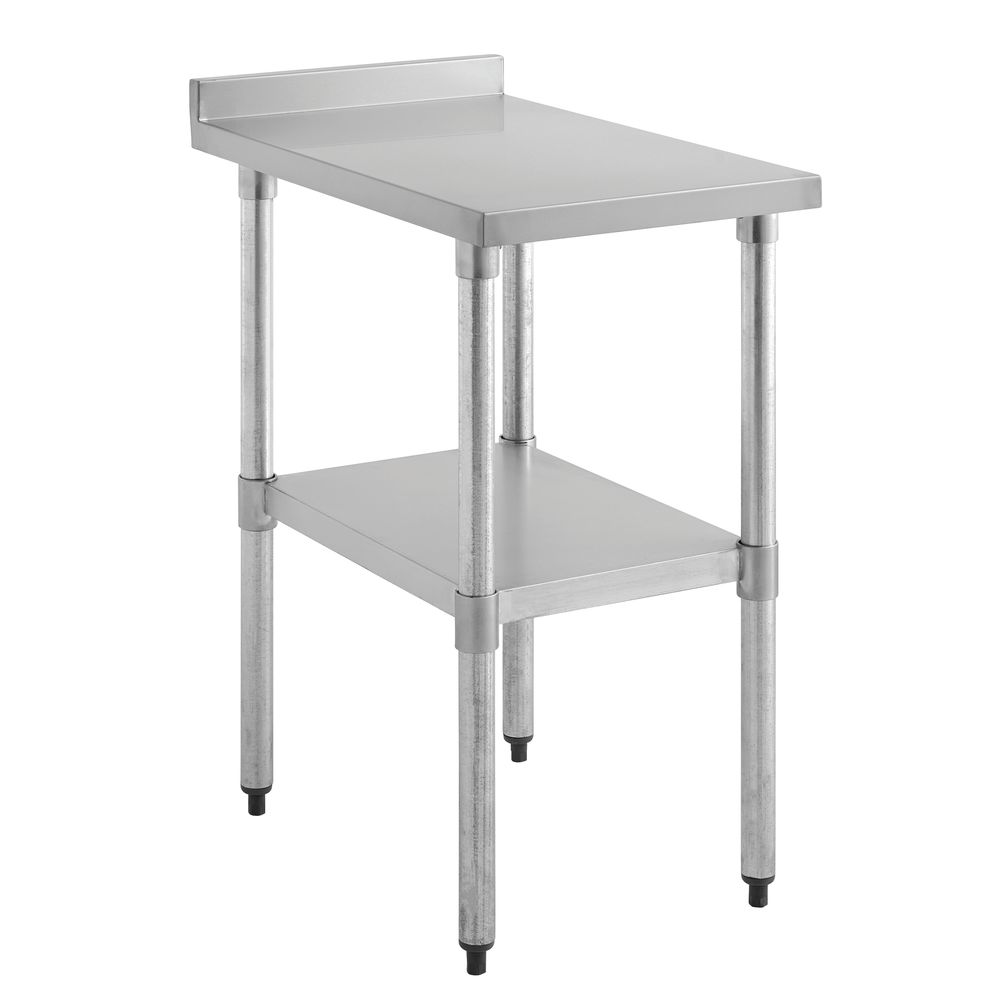 Kratos 28W-094 18-Gauge, Stainless Steel Equipment Filler Table - 18"L ...