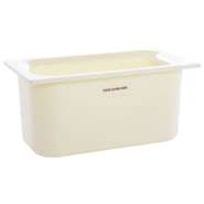 Carlisle Coldmaster® CoolCheck™ 4 qt White ABS Plastic Food Pan - 1/3 ...