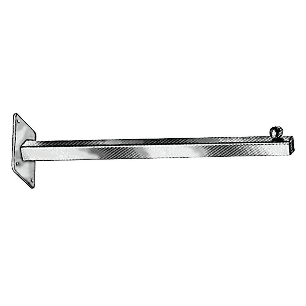 12" Straight Arm Wall Mount Faceout
