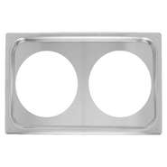 Vollrath Stainless Steel Steam Table Adapter Plate - Full Size with Two ...