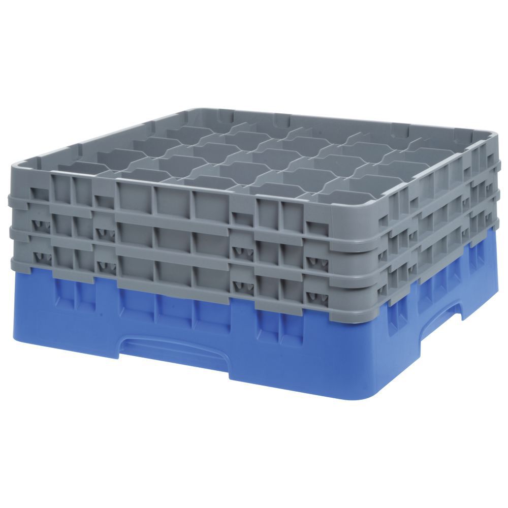 Cambro Camrack® Grey Plastic 25 Compartment Full Size Glass Rack With ...