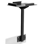 HUBERT® Table Mount Scale Holder, Black