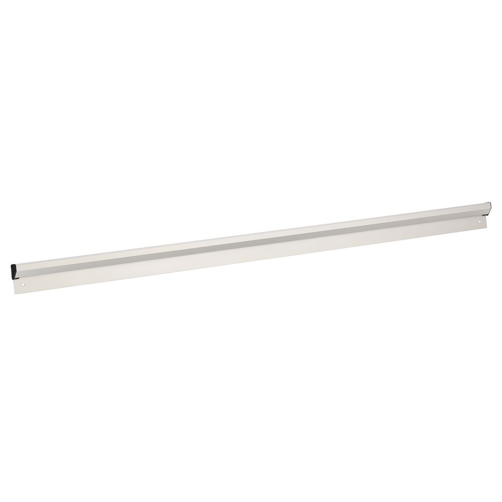 HUBERT® Aluminum Wall-Mount Ticket Holder - 48"L x 2-9/25"W x 9/10"H