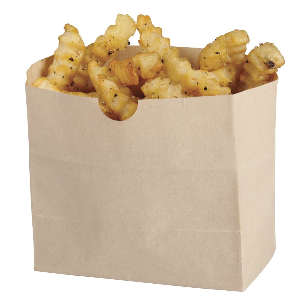 MINI SNACK BAG, NATURAL, 3-3/4" H, PACK
