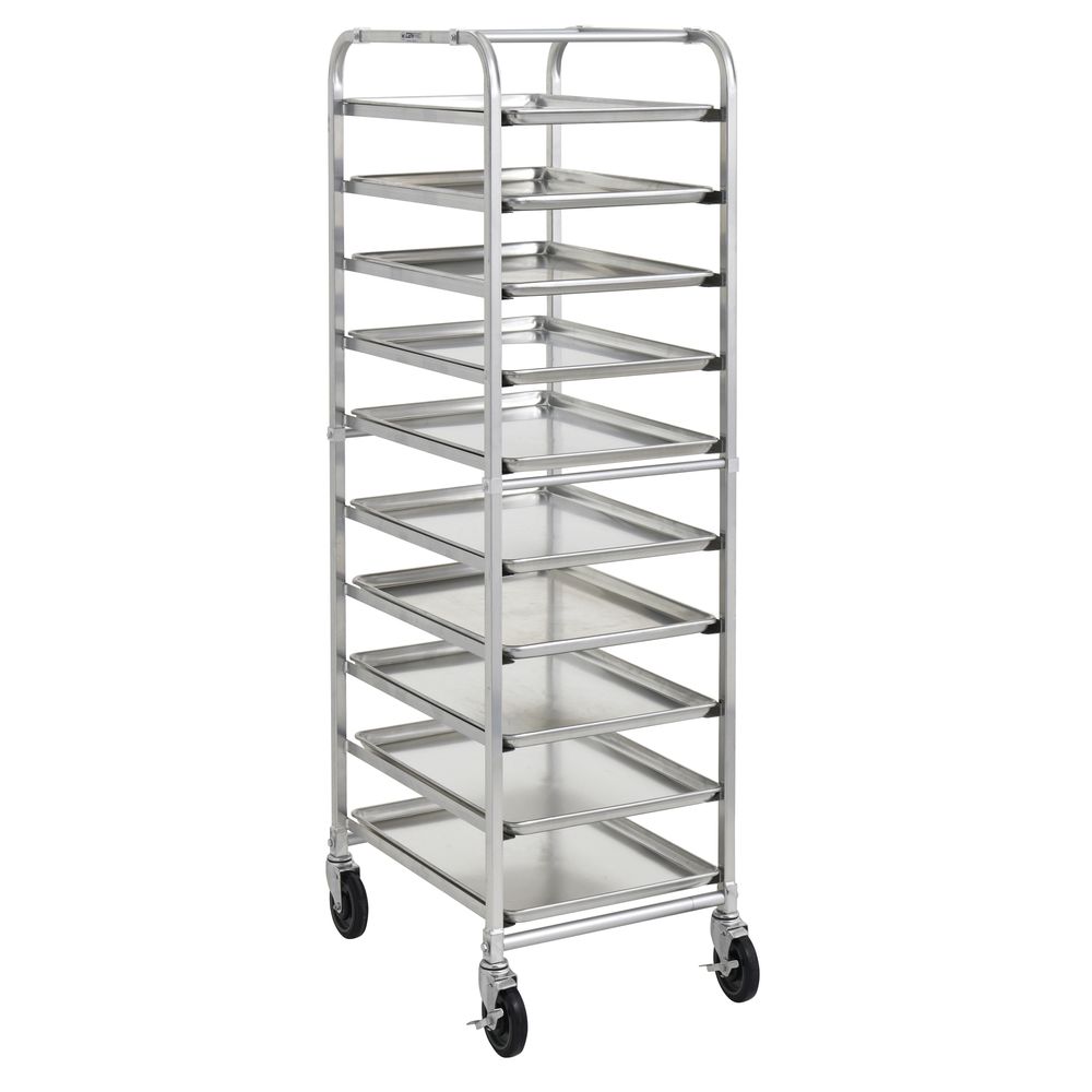 CenPro End-Load 10-Shelf Platter Rack for 12" Trays, Unassembled