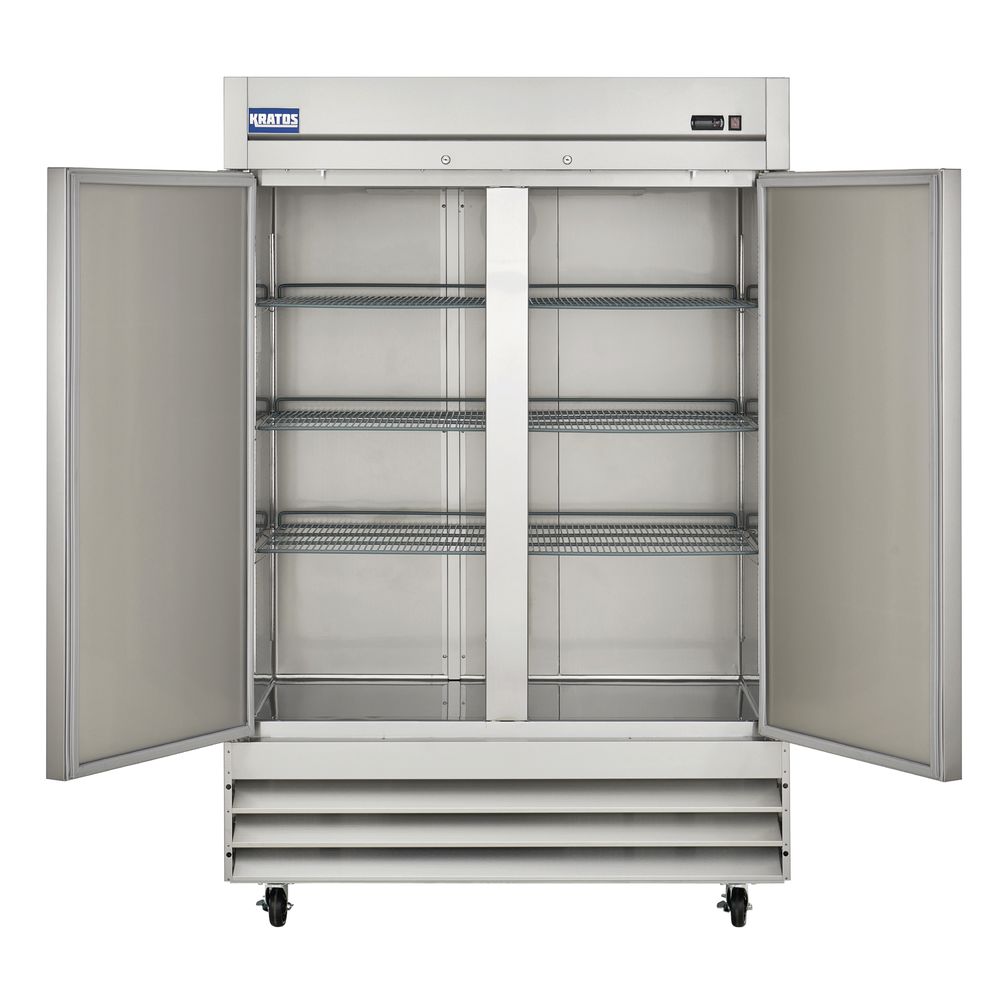 Kratos 67K-005 Reach-In Freezer, Two Door, 47 Cu Ft - 54"W x 32-1/5"D x 82-1/2"H