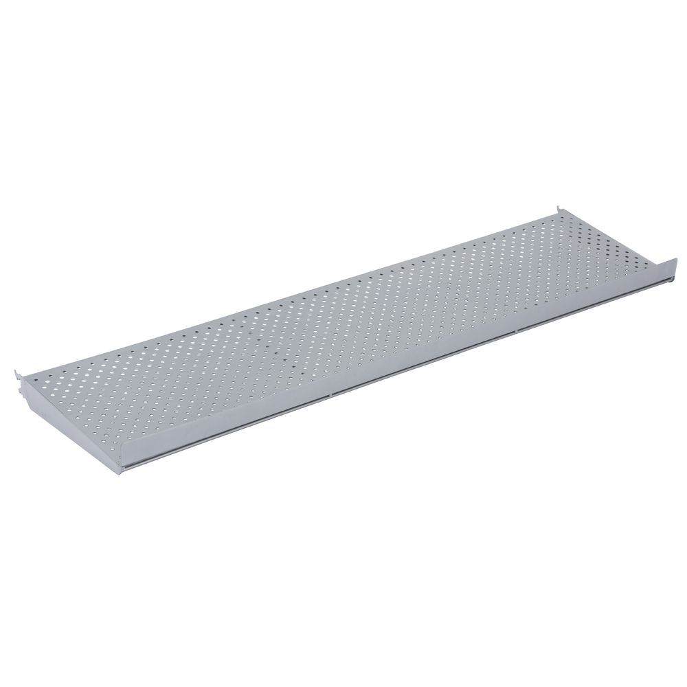 Perforated Shelf For Queuing Wall System