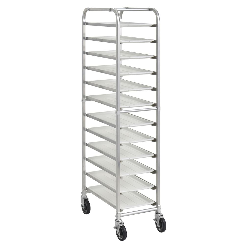 Kratos Aluminum End-Load Platter Rack - 15"W x 26"D x 67"H