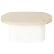 Cal-Mil Blonde Collection Oval Pedestal Riser - 18"L x 10"W x 7"H