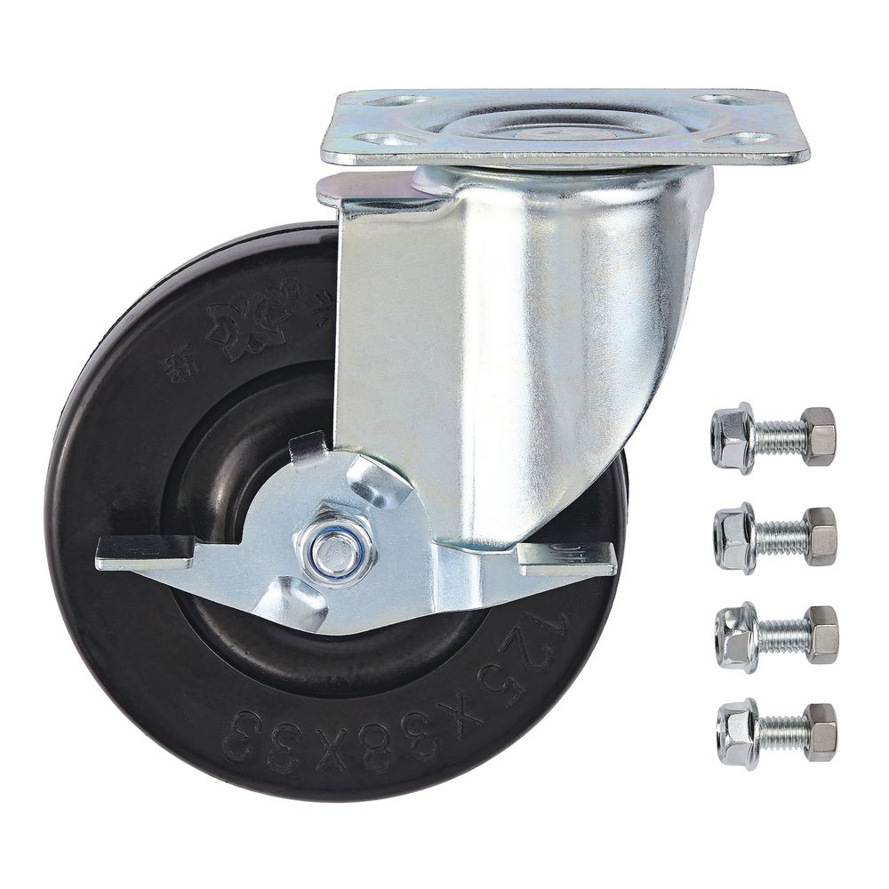 Kratos 29Y-105 Single Plate Caster With Brake for Kratos Ranges - 4-3/4 ...