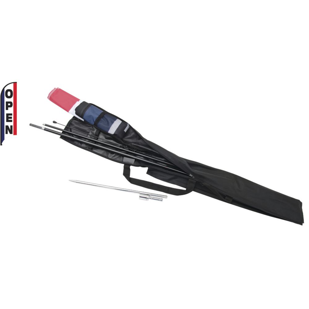 "Open" Feather Flag Kit