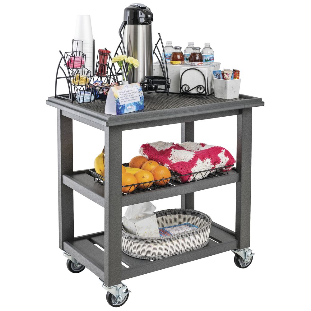 Expressly HUBERT® Dark Grey Comfort Cart Kit For 5 or More Visitors