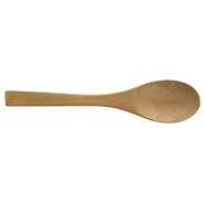 FOH Natural Bamboo Serving Spoon - 5"L