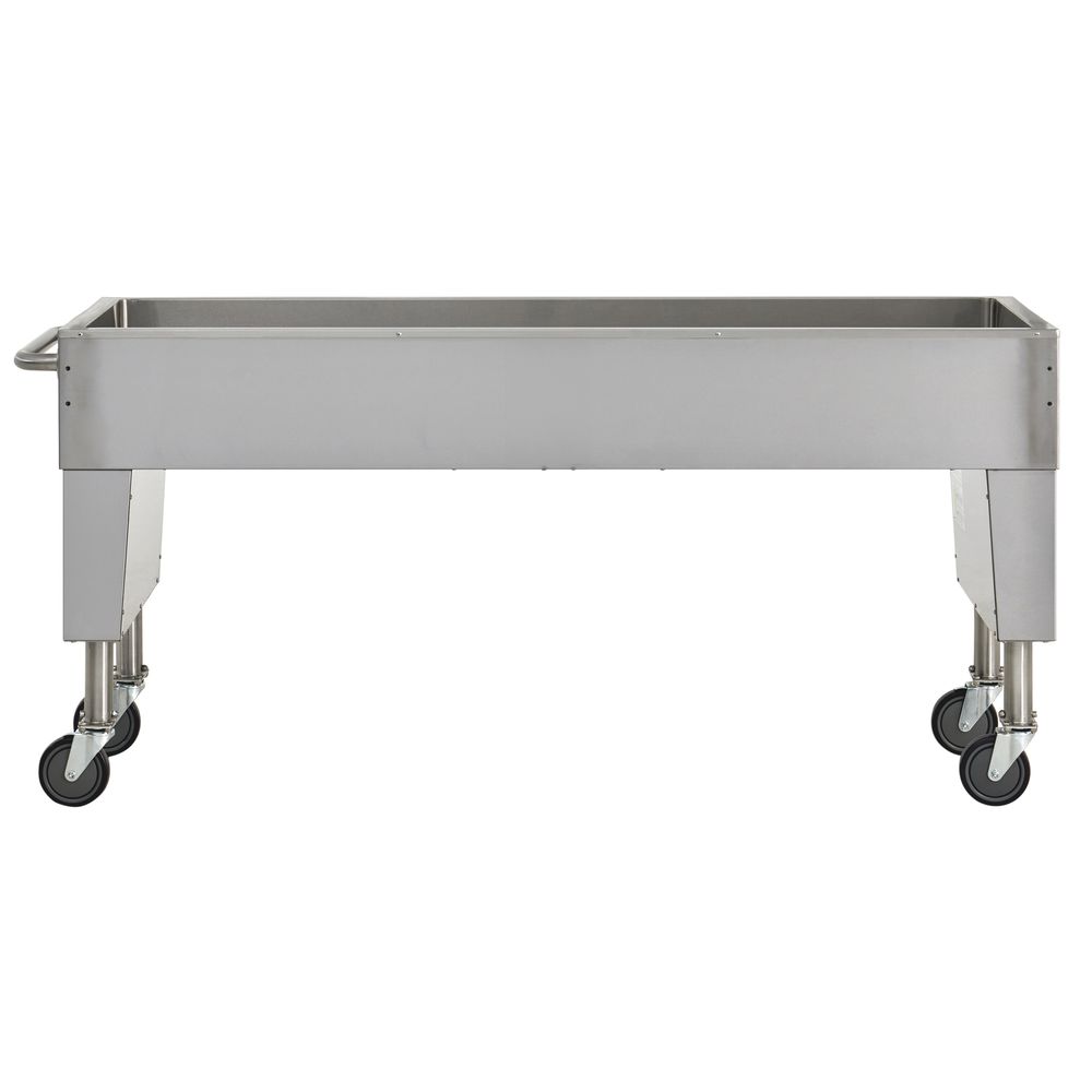 HUBERT® Adjustable Stainless Steel Salad Bar with 5-Pan Well - 83 7/10 ...