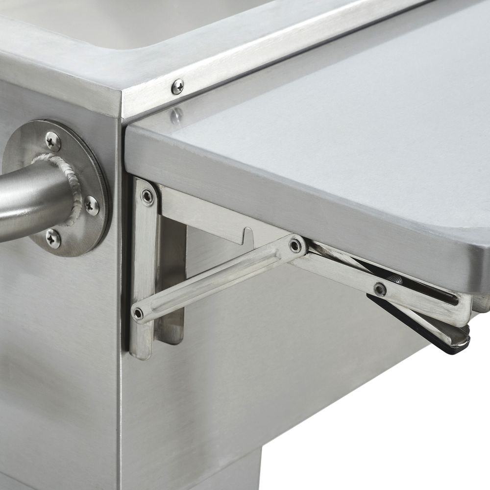 HUBERT® Adjustable Stainless Steel Salad Bar with 5-Pan Well - 83 7/10 ...