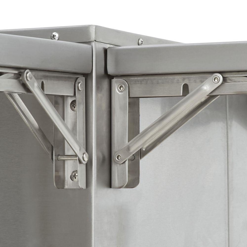 HUBERT® Adjustable Stainless Steel Salad Bar with 5-Pan Well - 83 7/10 ...