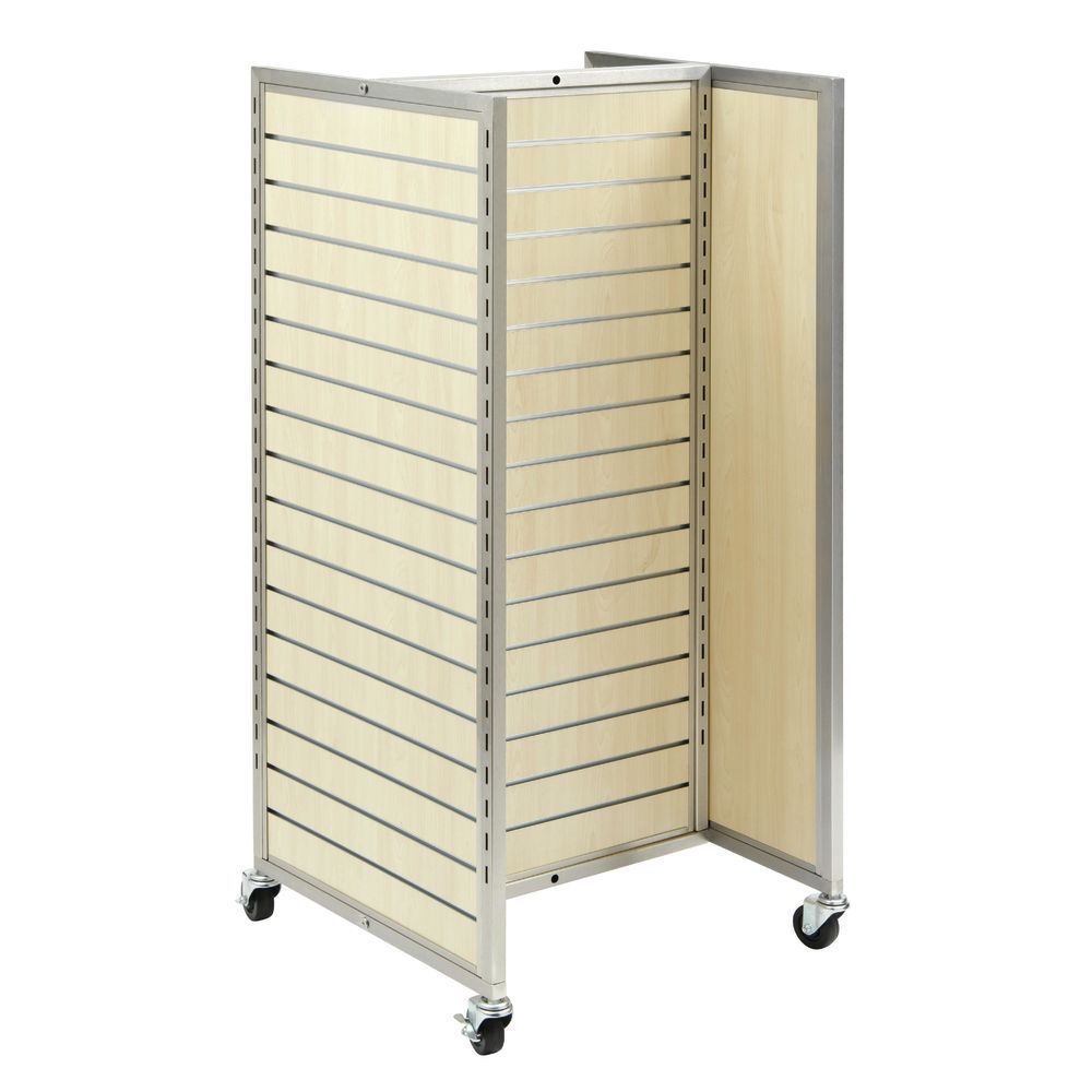 Maple H-Rack Slatwall Display Fixture