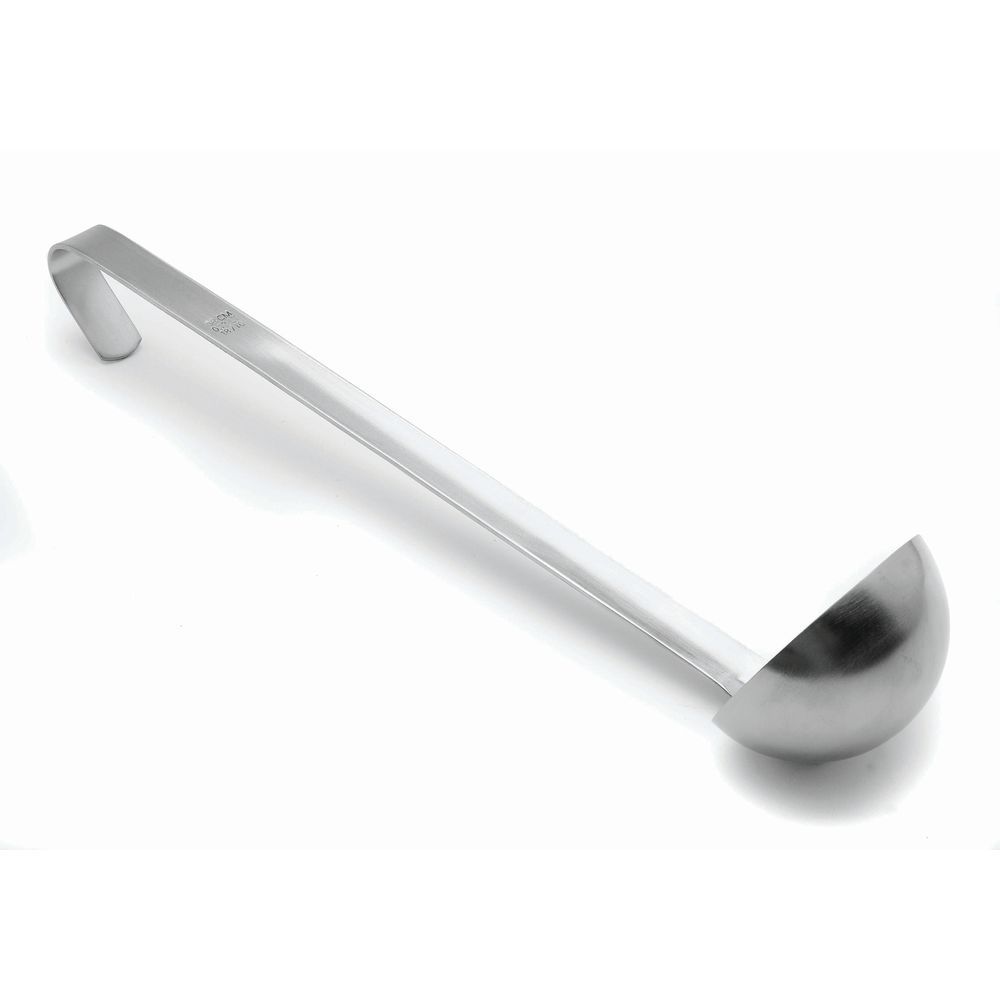 Expressly HUBERT® 4 Oz Short-Handle Stainless Steel Ladle - 9 1/2"L