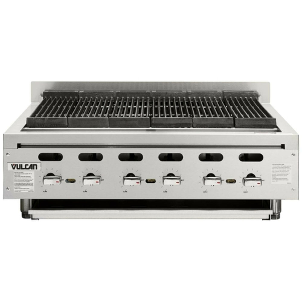 Vulcan VACB60 Achiever Radiant Gas Charbroiler with 11 Burners, 198,000 ...