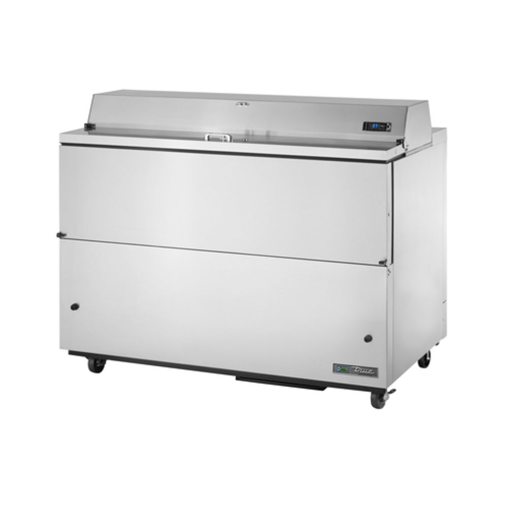 True TMC-58-SS Single Access Stainless Steel Milk Cooler, 24.5 Cu. Ft ...